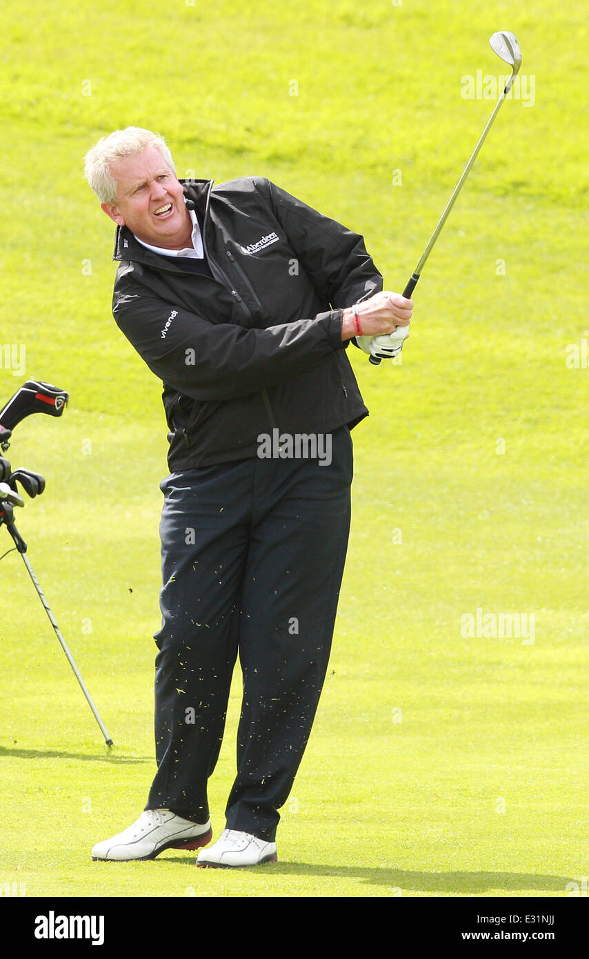 Celebrities compete in the Celebrity Cup Golf Tournament as part of ...