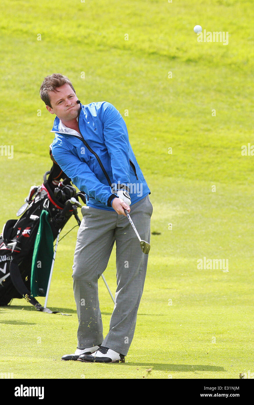 Celebrities compete in the Celebrity Cup Golf Tournament as part of ...