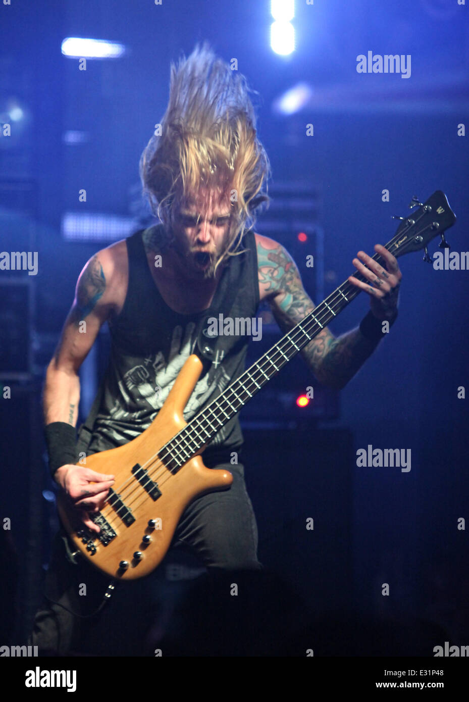 Canadian heavy metal band Kobra and the Lotus performing in Fot ...