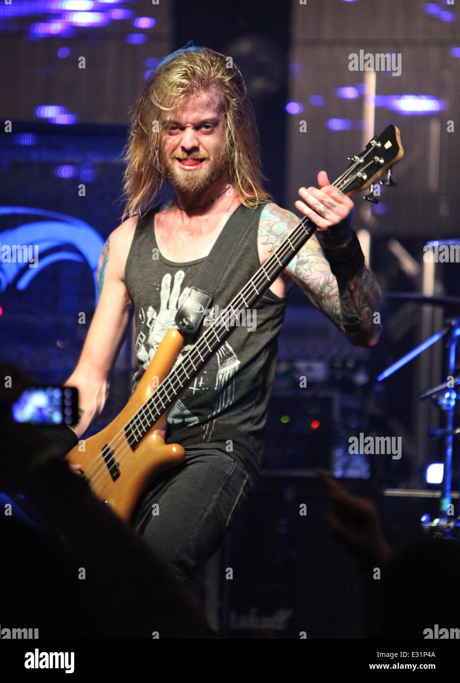 Canadian heavy metal band Kobra and the Lotus performing in Fot ...