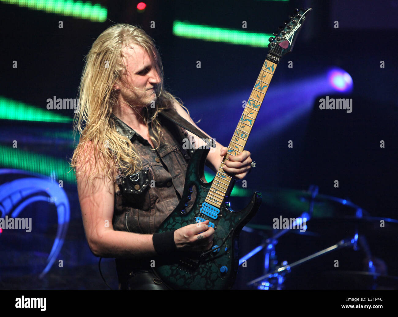 Canadian heavy metal band Kobra and the Lotus performing in Fot ...