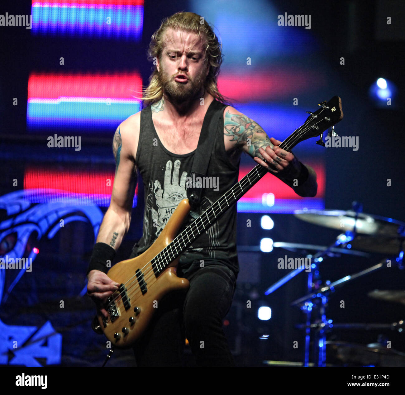 Canadian heavy metal band Kobra and the Lotus performing in Fot ...