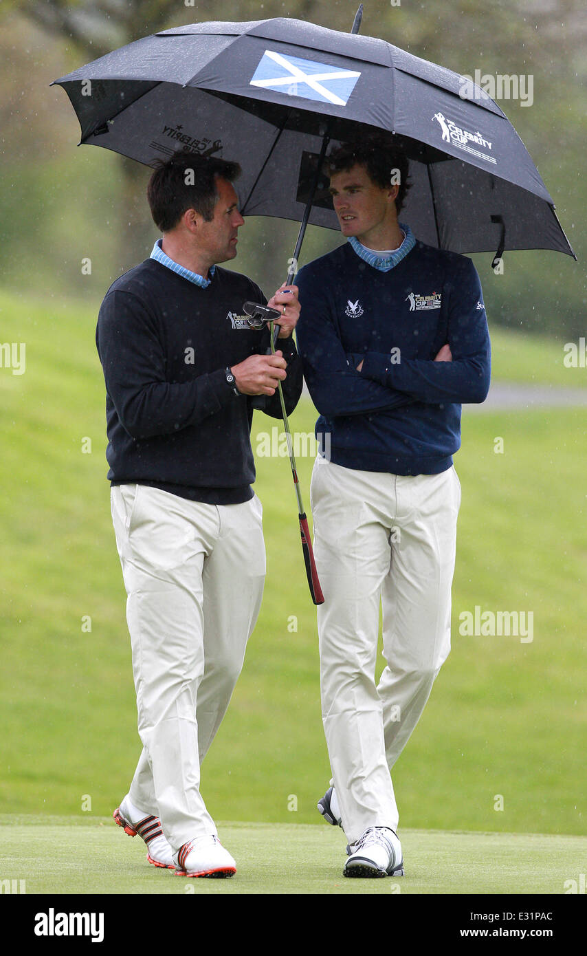 Celebrities compete in the Celebrity Cup Golf Tournament as part of ...
