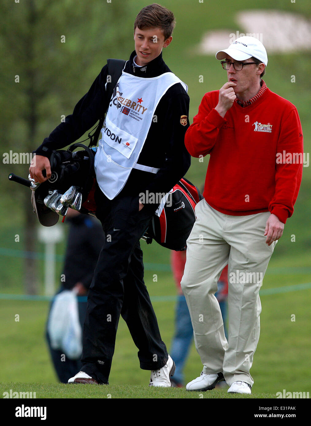 Celebrities compete in the Celebrity Cup Golf Tournament as part of ...