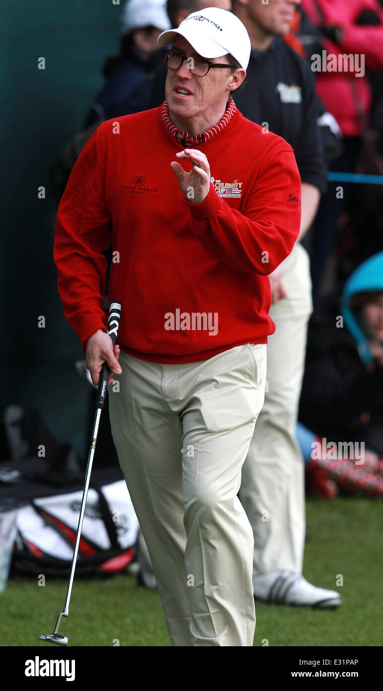 Celebrities compete in the Celebrity Cup Golf Tournament as part of ...