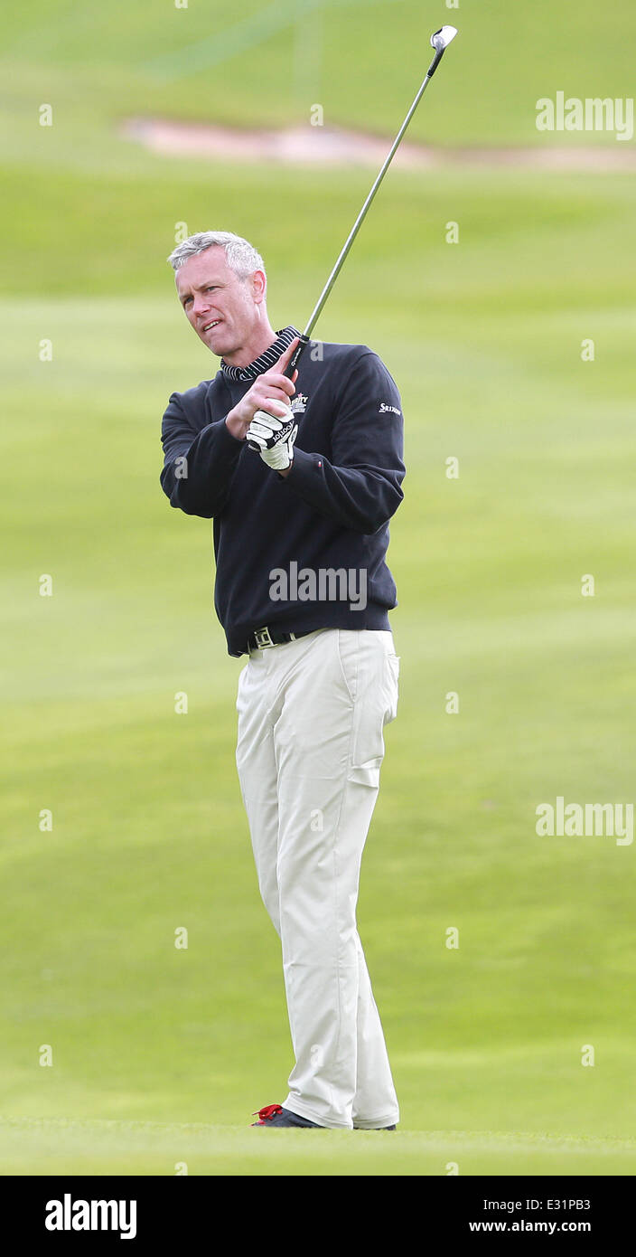 Celebrities compete in the Celebrity Cup Golf Tournament as part of ...