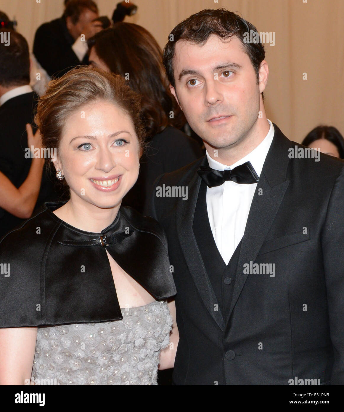 Chelsea clinton husband marc mezvinsky hi-res stock photography and ...