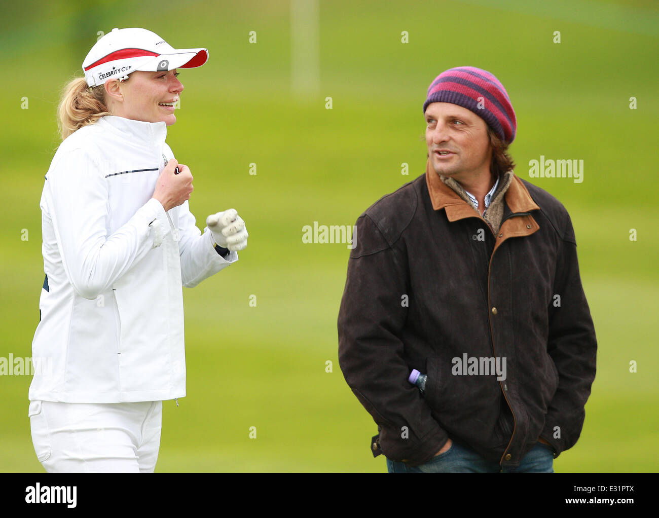 Celebrities compete in the Celebrity Cup Golf Tournament as part of ...