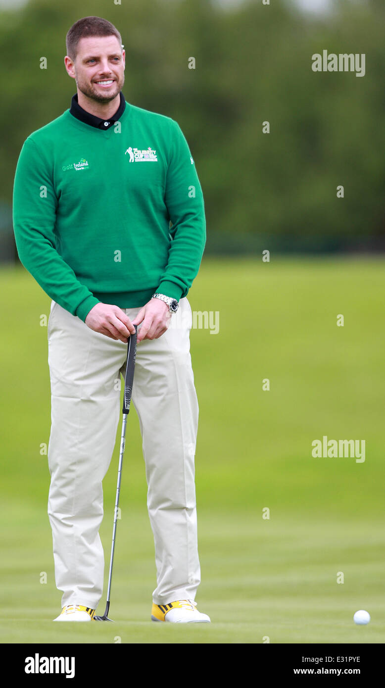 Celebrities compete in the Celebrity Cup Golf Tournament as part of ...