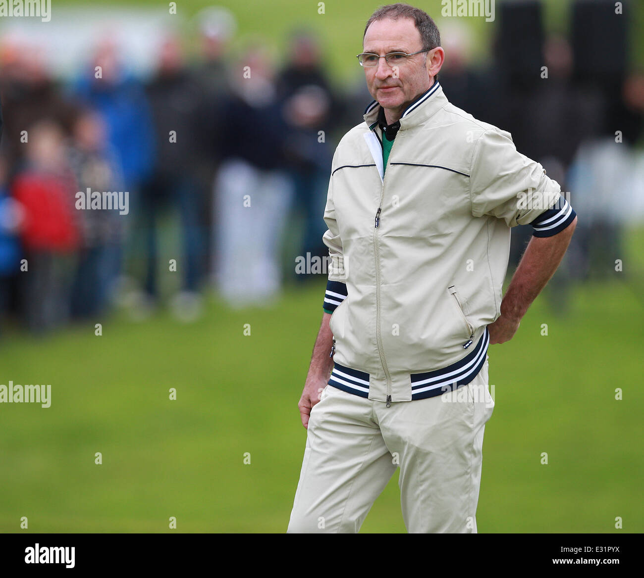 Celebrities compete in the Celebrity Cup Golf Tournament as part of Golf Live at Celtic Manor ...