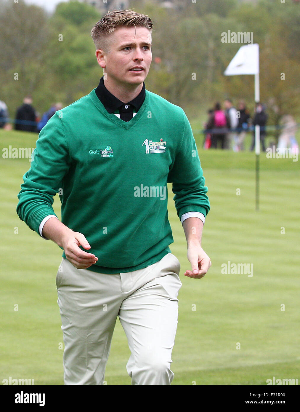 Celebrities compete in the Celebrity Cup Golf Tournament as part of ...
