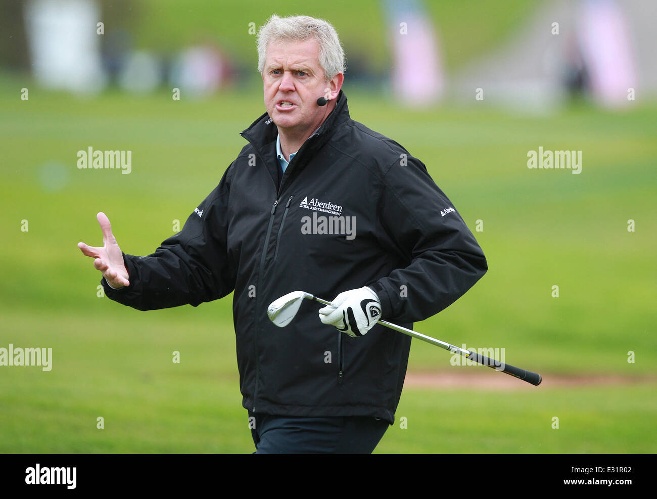 Celebrities compete in the Celebrity Cup Golf Tournament as part of ...