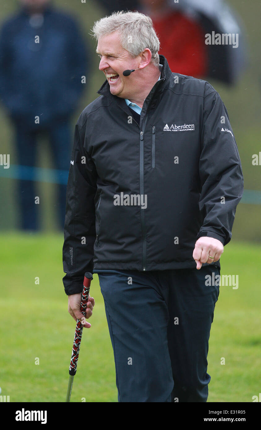 Celebrities compete in the Celebrity Cup Golf Tournament as part of ...