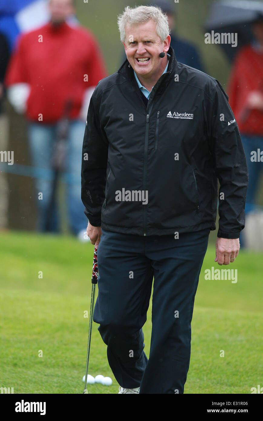 Celebrities compete in the Celebrity Cup Golf Tournament as part of ...