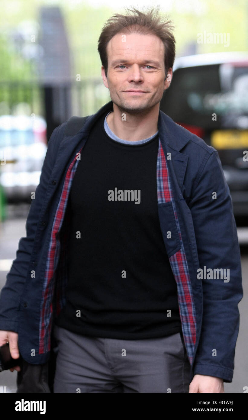 Celebrities outside the ITV studios Featuring: Alec Newman Where ...