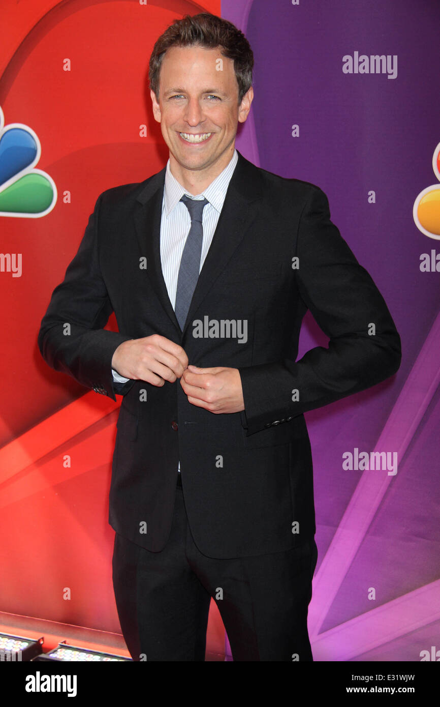 2013 NBC Upfront Presentation - Arrivals Featuring: Seth Meyers Where ...