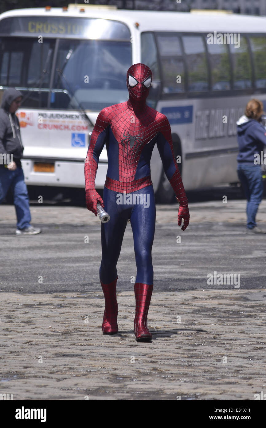 Andrew Garfield Spiderman Training