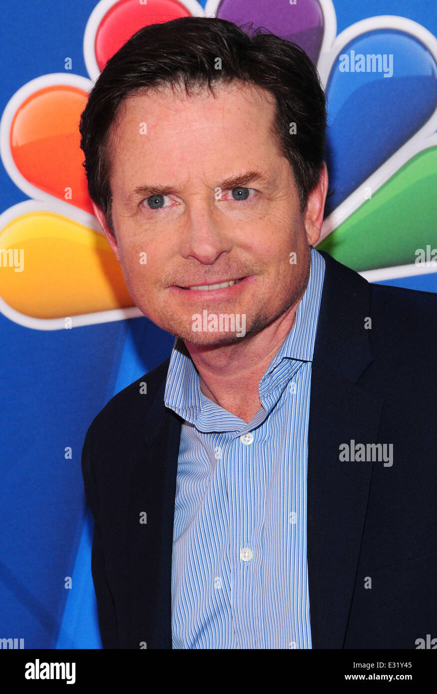 2013 NBC Upfront Presentation - Arrivals Featuring: Michael J.Fox Where ...