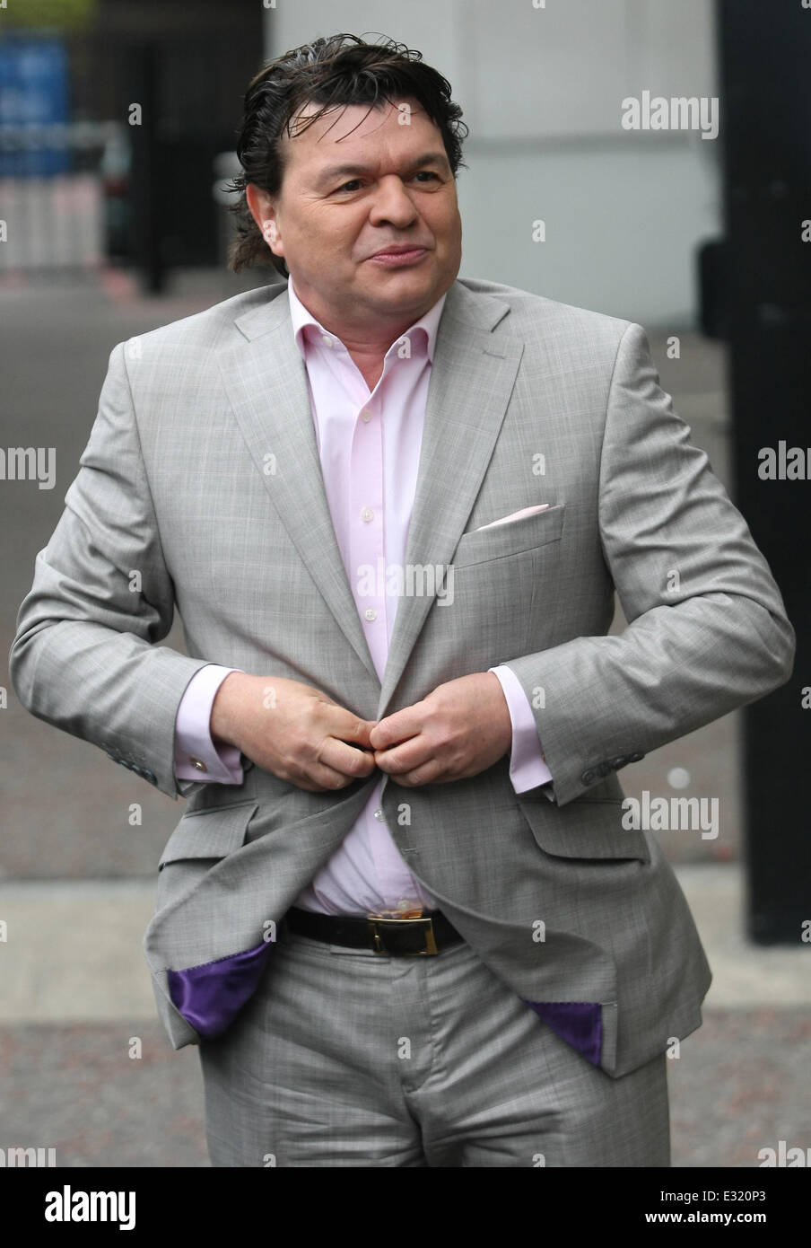 Celebrities at the ITV studios Featuring: Jamie Foreman Where: London ...