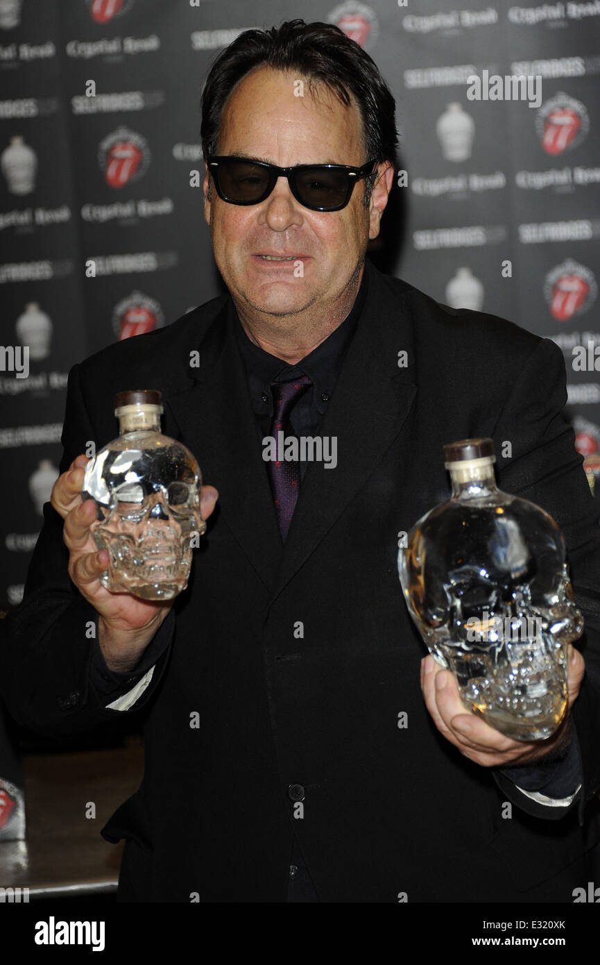 Dan Ackroyd promotes The Rolling Stones 50th Anniversary Crystal Head ...