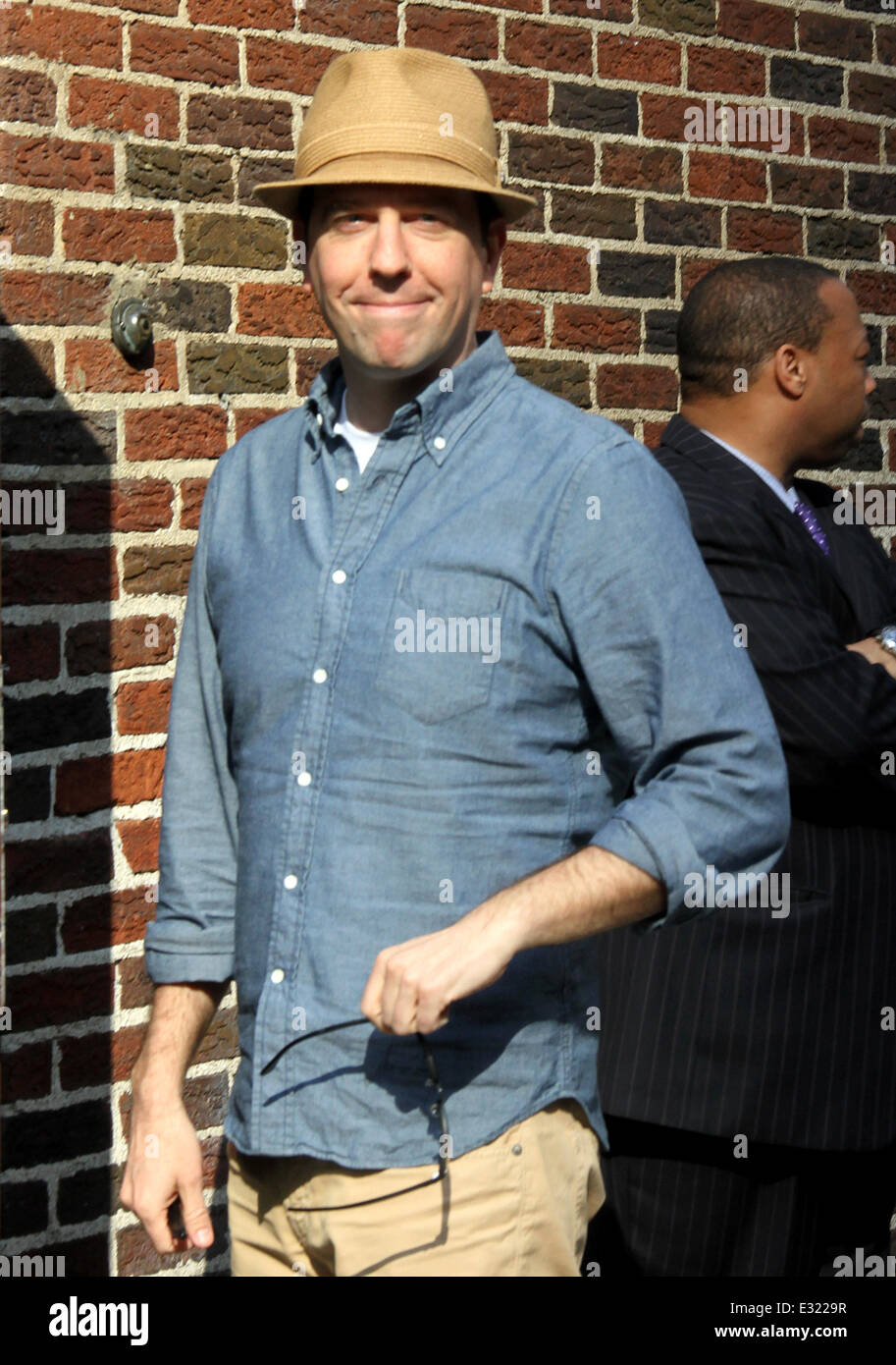 Celebrities outside the Ed Sullivan Theater for 'The Late Show with ...