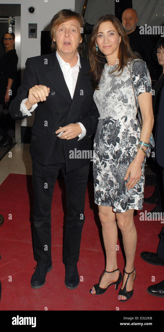 Rockshow screening with Sir Paul McCartney held at BAFTA - Arrivals ...
