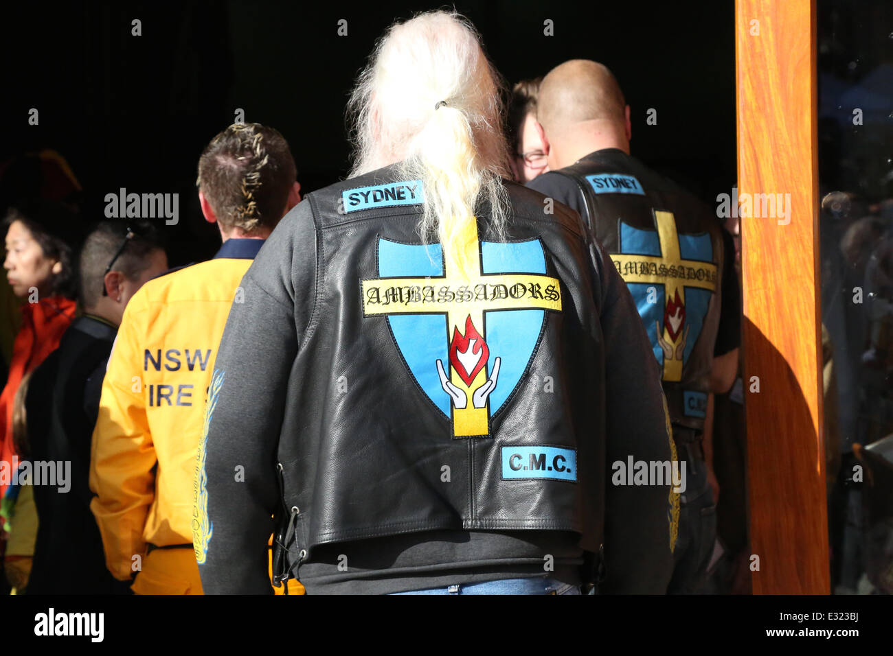 Katoomba, Blue Mountains, NSW, Australia. 21 June 2014. Members of the ...