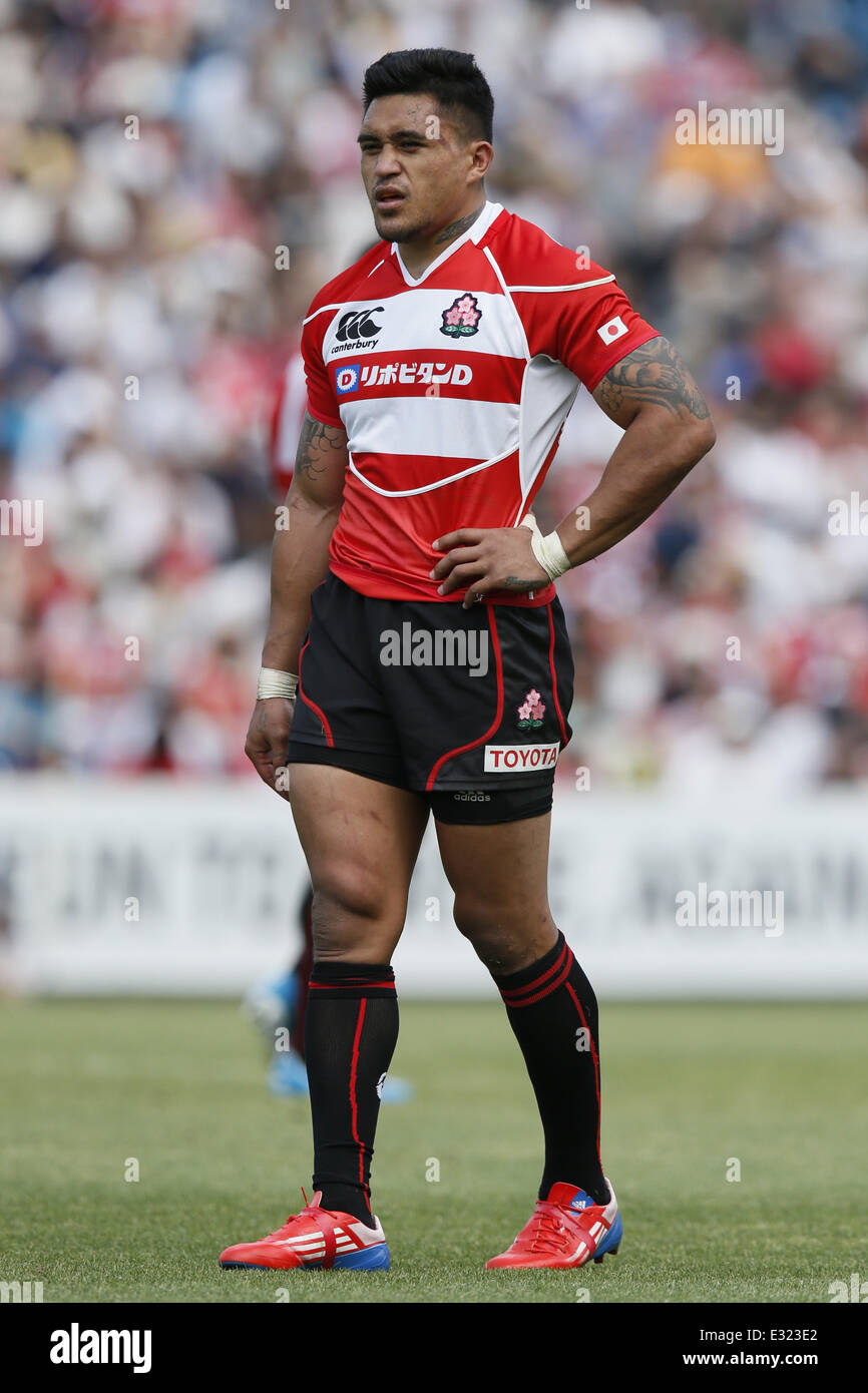 Tokyo, Japan. 21st June, 2014. Male Sau (JPN) Rugby : Rugby test match ...