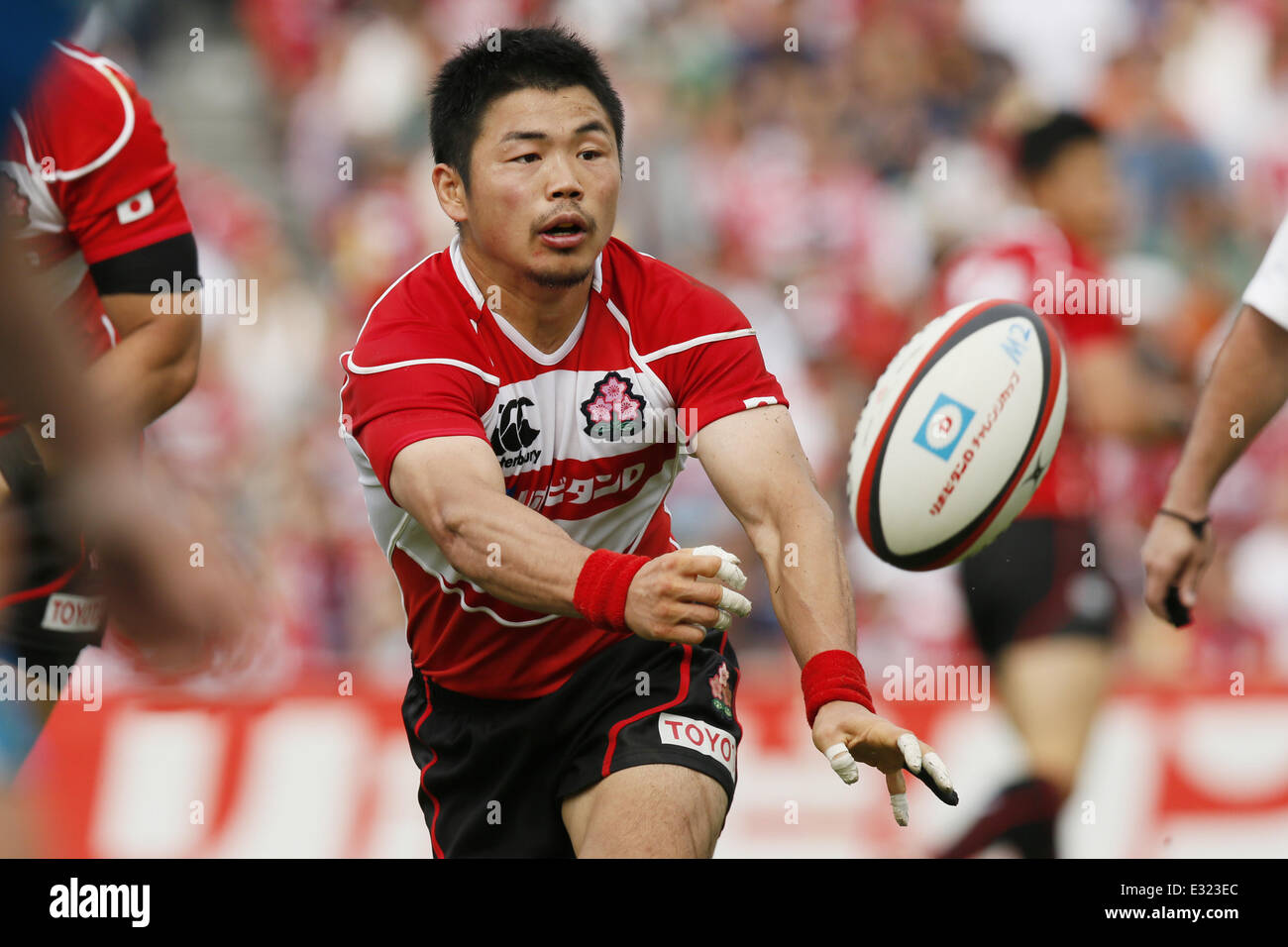 Tokyo, Japan. 21st June, 2014. Fumiaki Tanaka (JPN) Rugby : Rugby test ...
