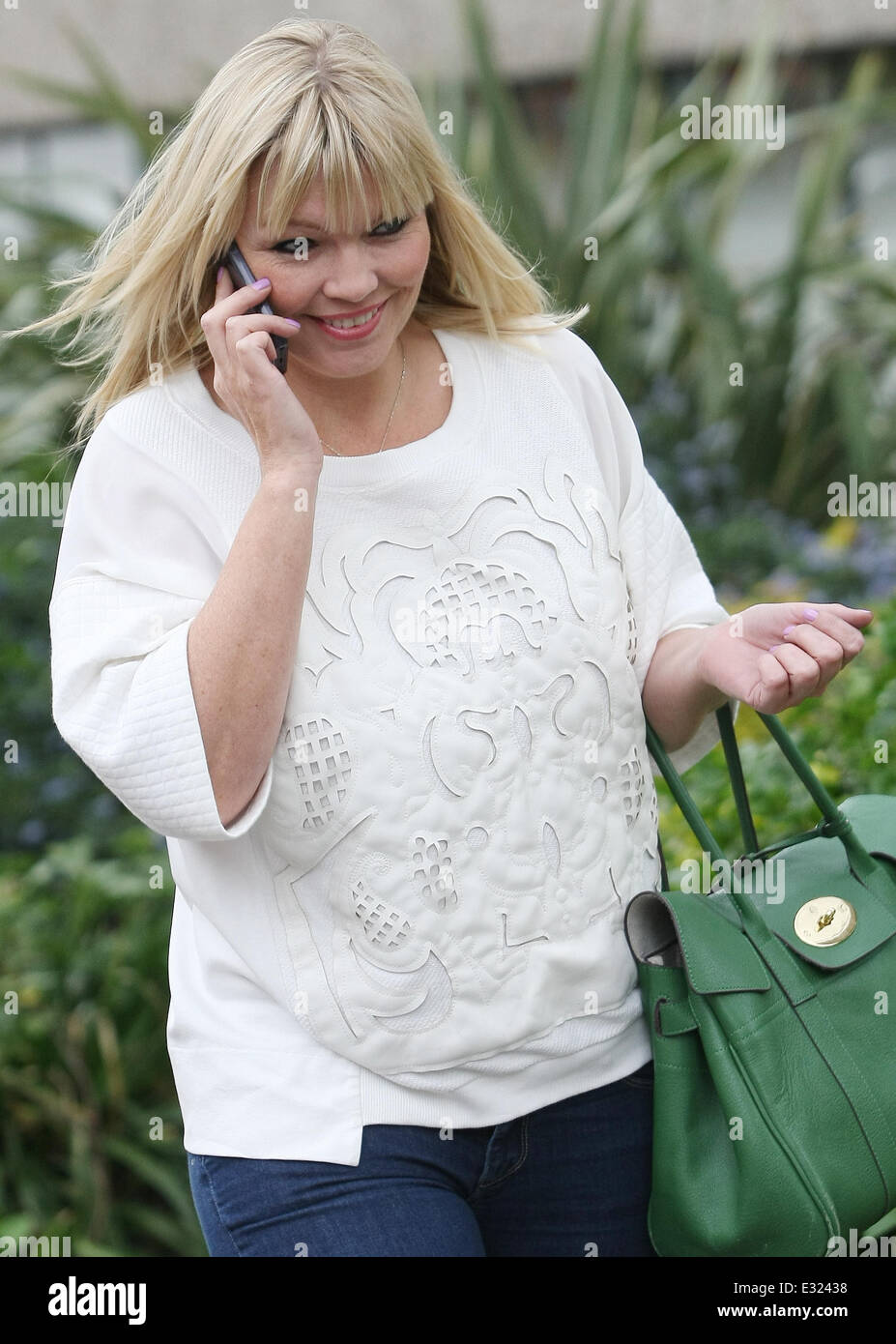 Kate thornton at the itv studios london hi-res stock photography and ...