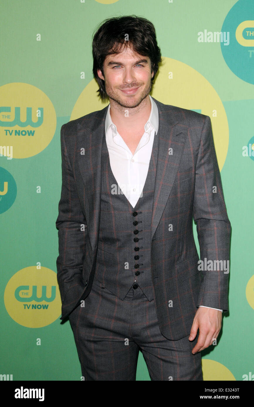 2013 CW Upfront Presentation - Arrivals Featuring: Ian Somerlander ...