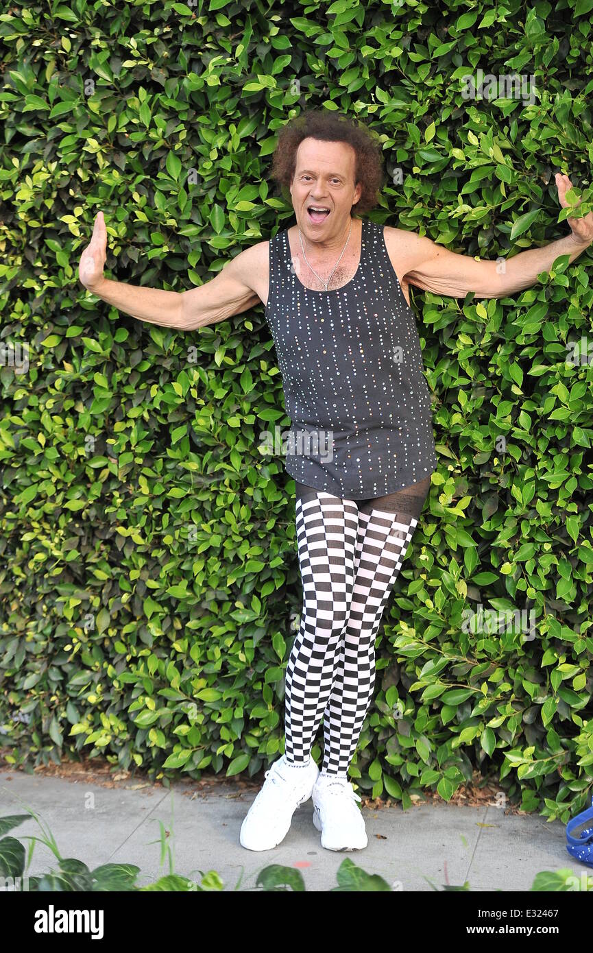 Richard Simmons poses for photographs in beverly hills Featuring ...