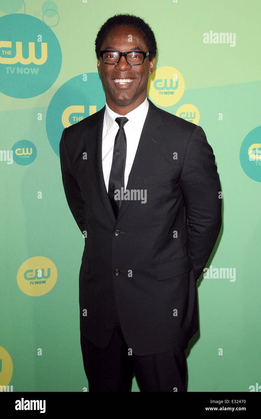 2013 CW Upfront Presentation - arrivals Featuring: Isaiah Washitonng ...