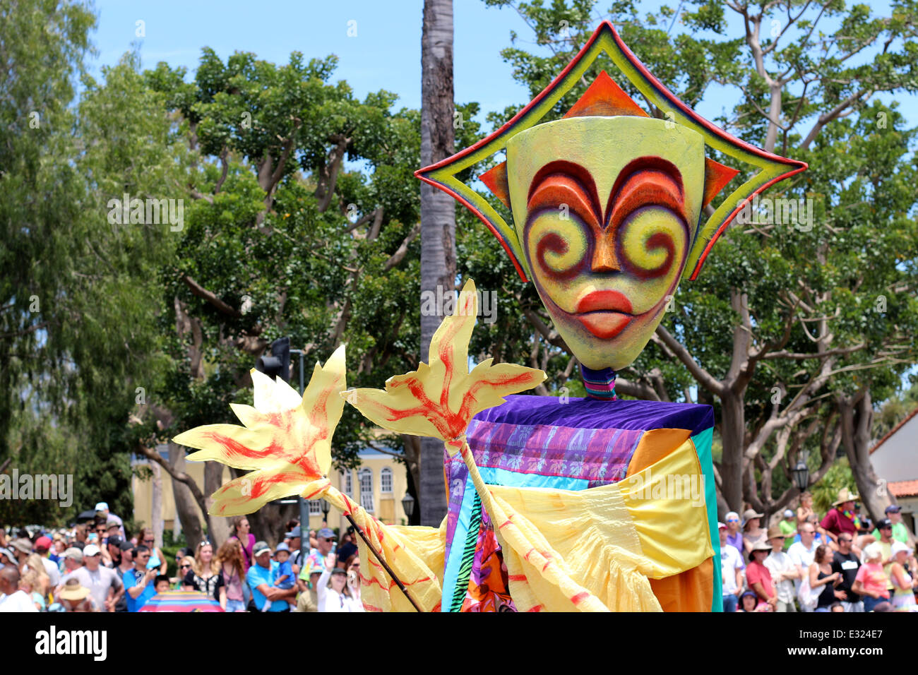Summer Solstice Parade in Santa Barbara, California USA Stock Photo - Alamy