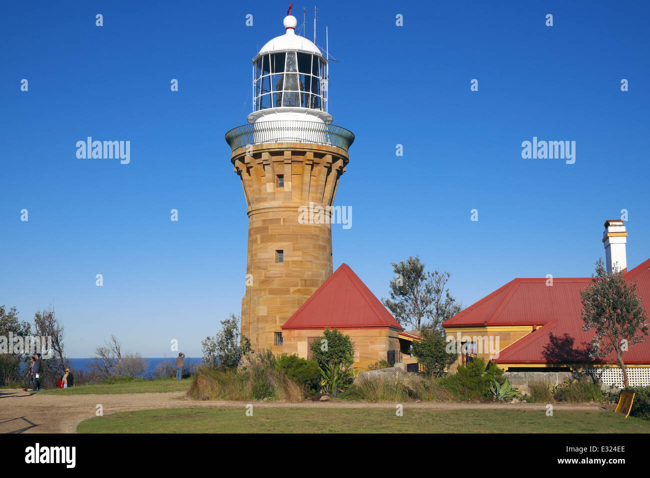 Barrenjhoey heritage and sandstone lighthouse at Palm beach sydney, New ...
