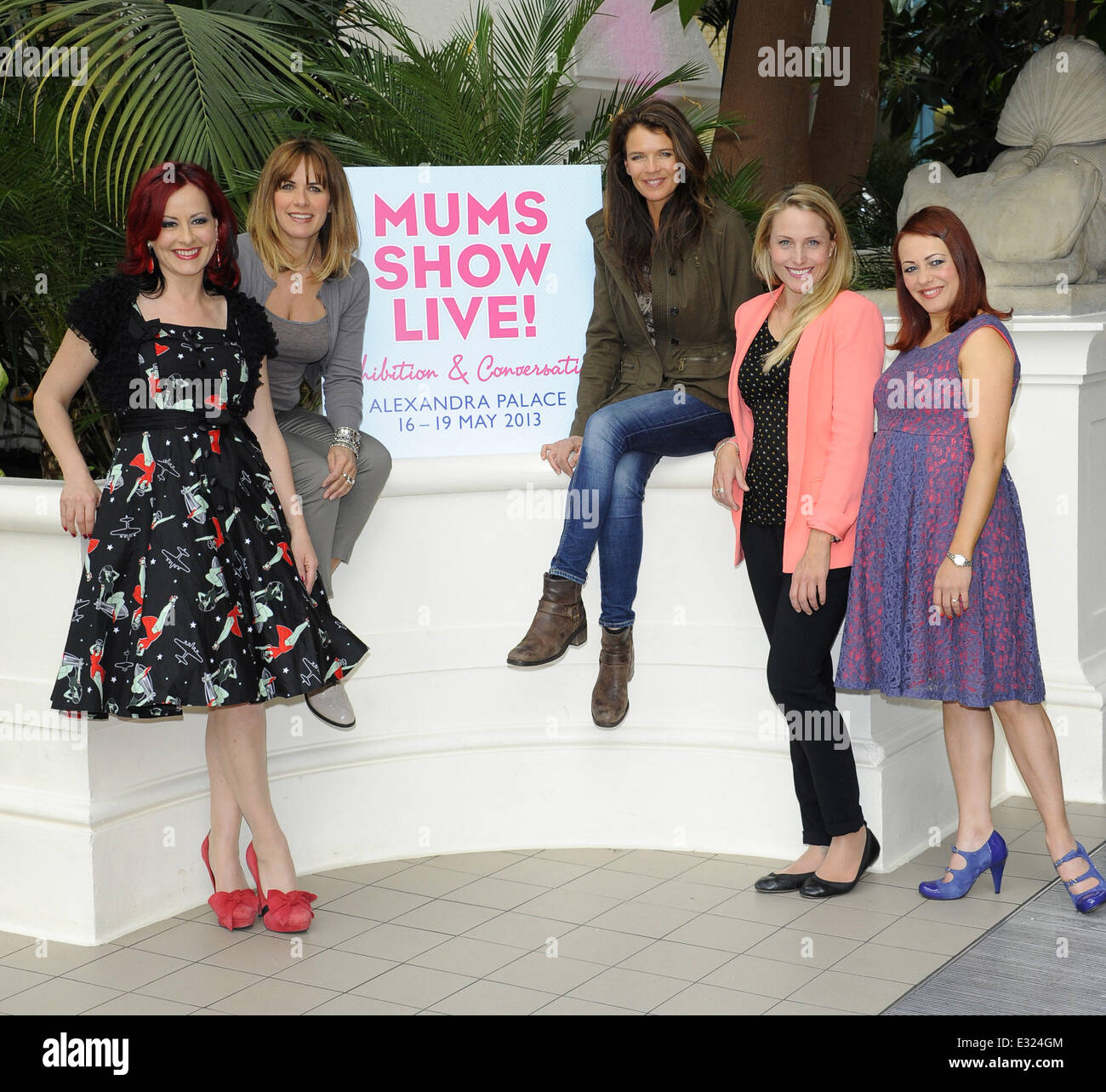 Mums Show Live! photocall in the Palm Court at Alexandra Palace ...
