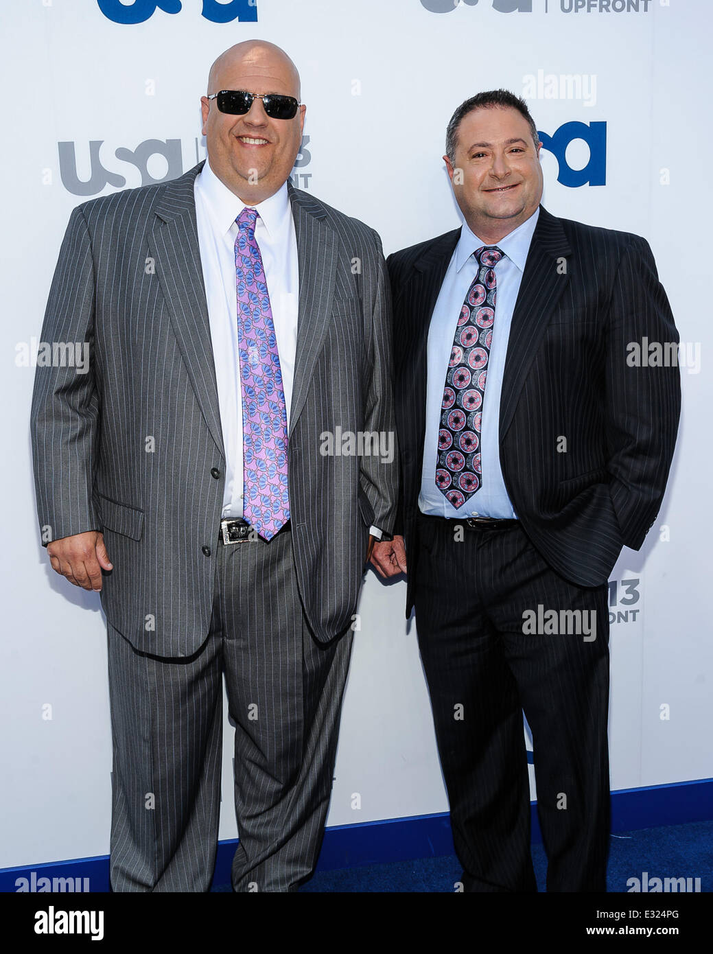 2013 USA Network Upfronts held at Pier 36 - Arrivals Featuring: Mario ...