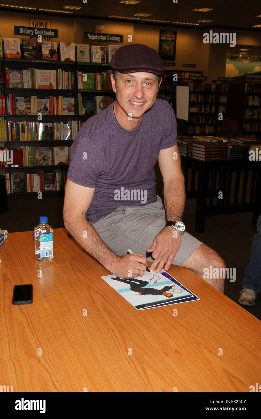 Olympic Gold Medalist BRIAN BOITANO signing copies of Olympic Gold Medalist BRIAN BOITANO signing copies of