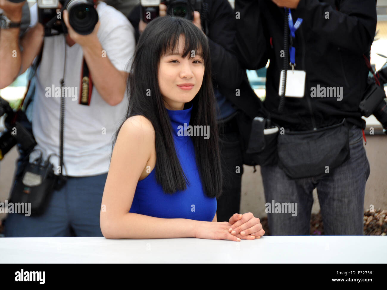 66th Cannes Film Festival - 'Tian Zhu Ding' - Photocall Featuring: Meng ...
