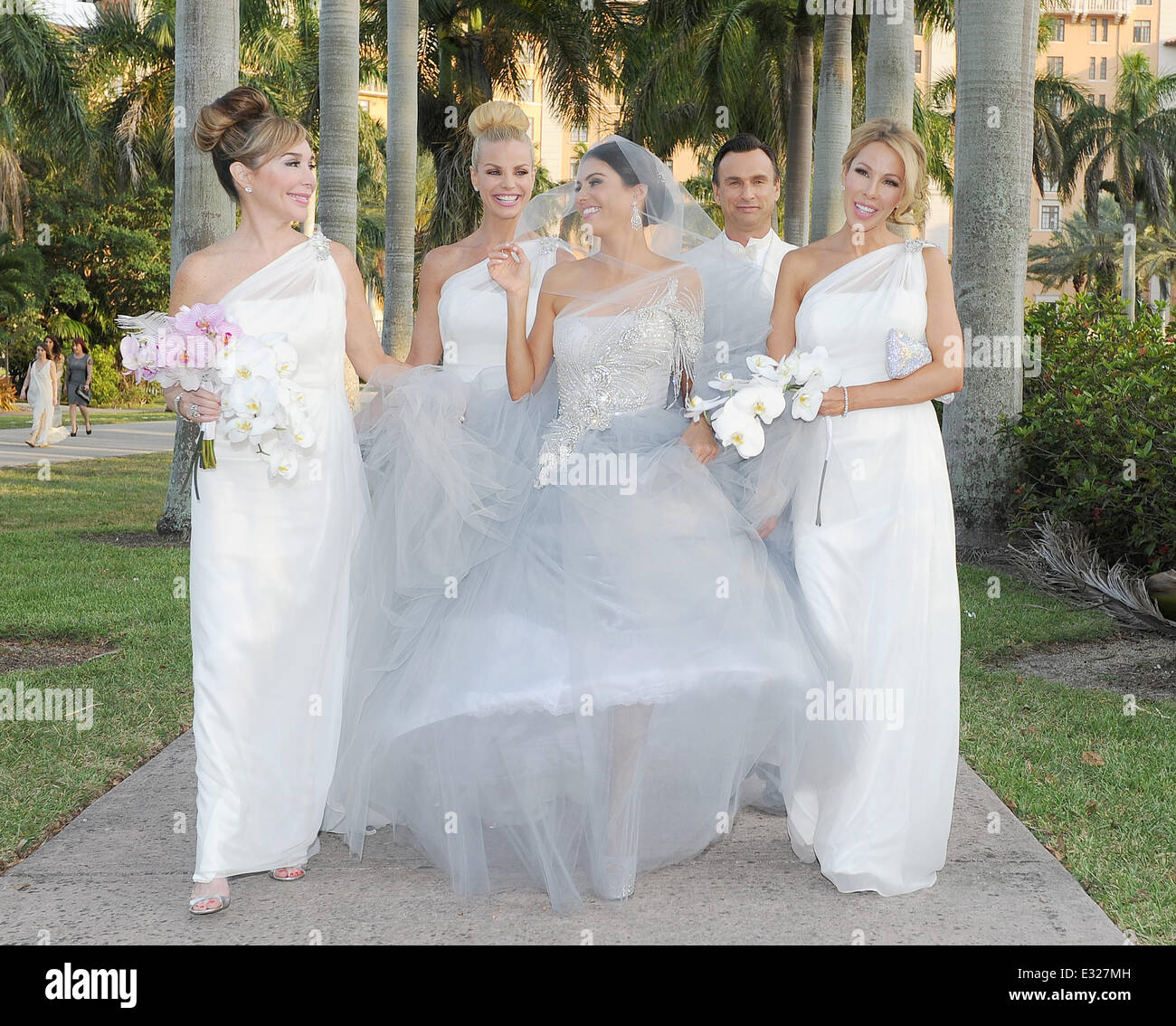 Adriana De Moura and Frederic Marq were married today (17.05.2013) with ...