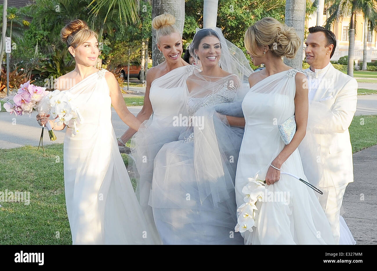 Adriana De Moura and Frederic Marq were married today (17.05.2013) with ...