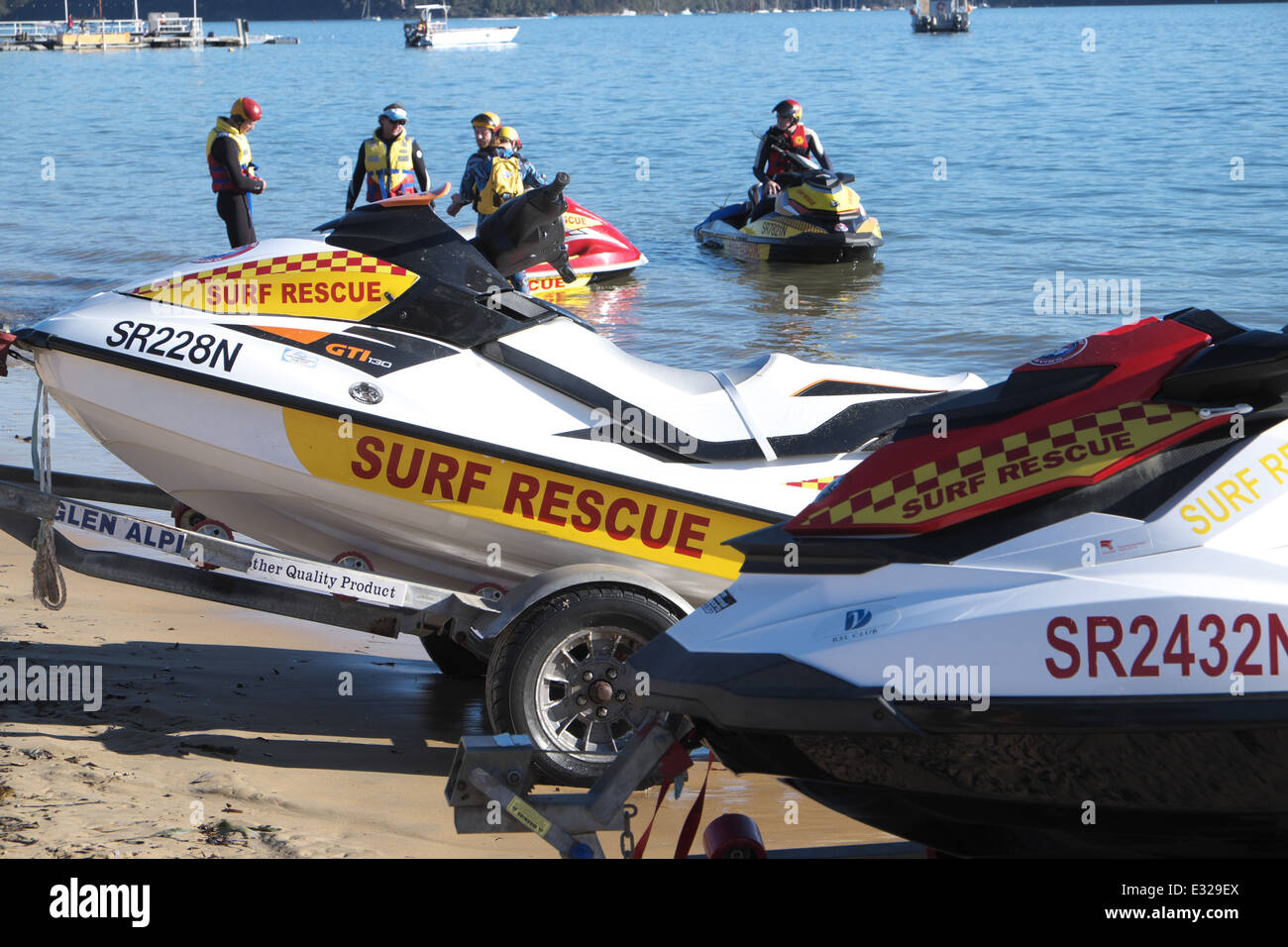 Australian surf rescue boats hi-res stock photography and images - Alamy