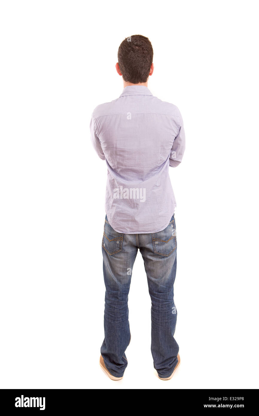 Head Turned Looking Back Male High Resolution Stock Photography and ...