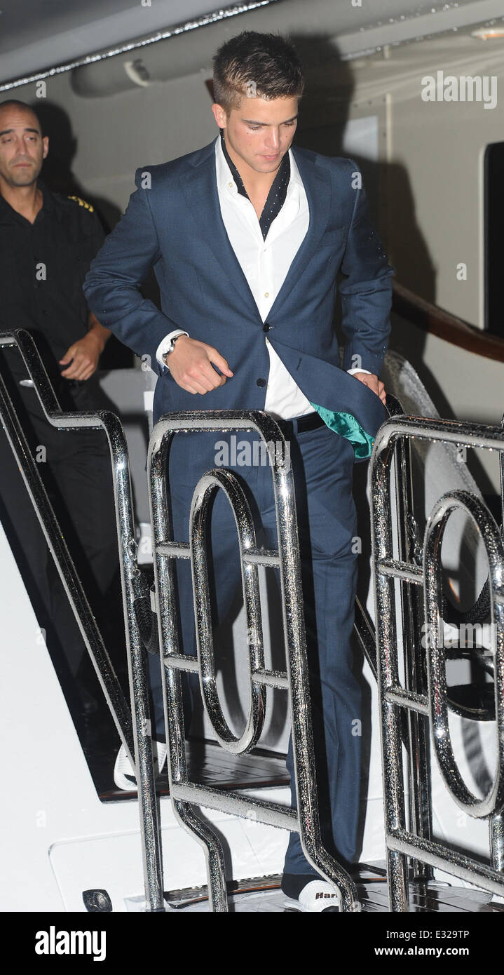 Paris Hilton at Torch nightclub with her boyfriend during the 66th ...