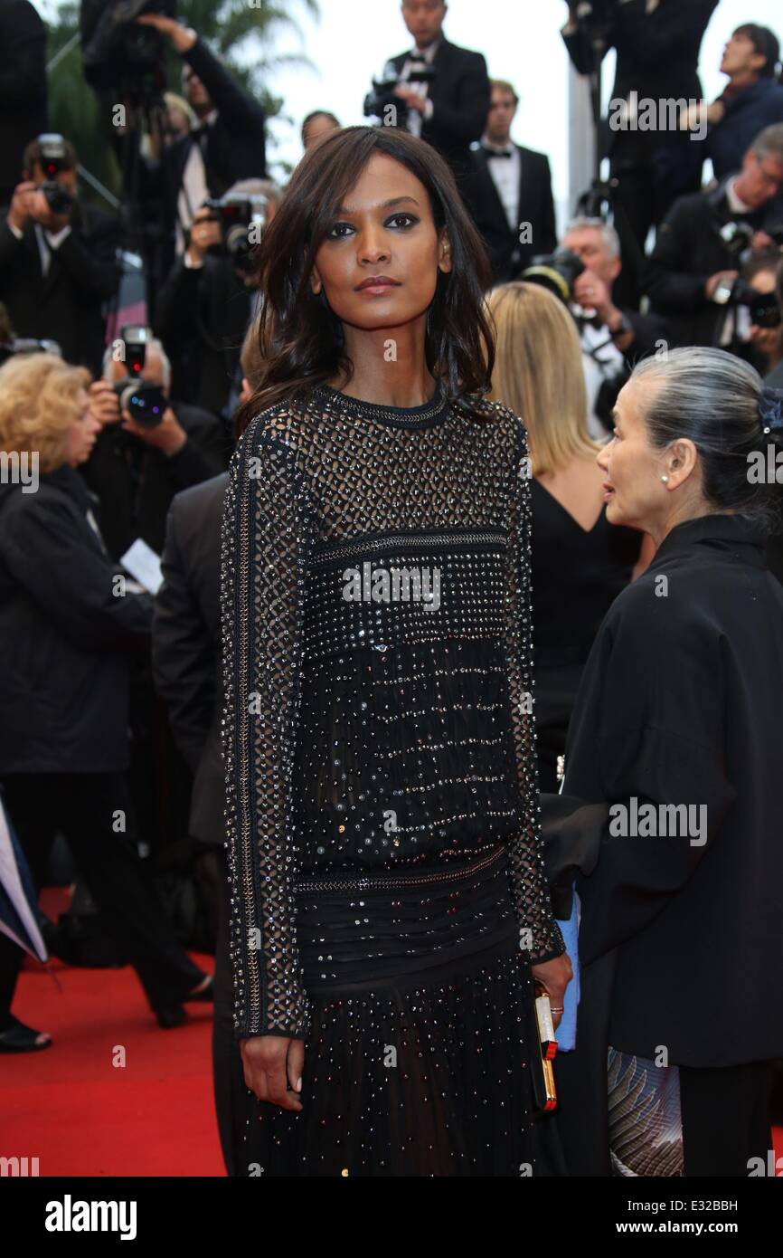 red carpet premiere Featuring: Liya Kebede Where: Cannes, France When ...