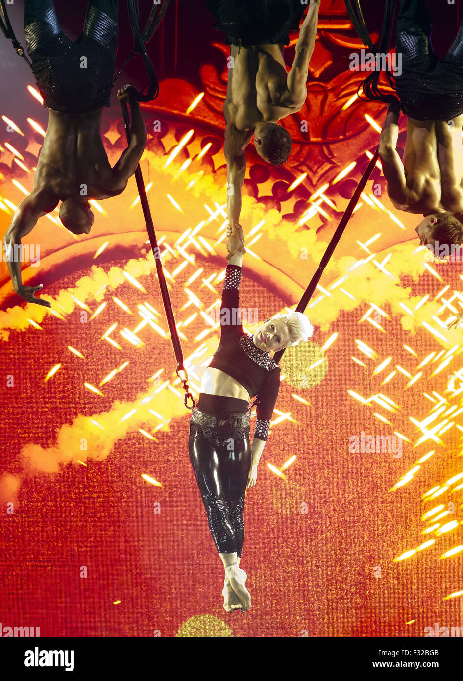 The singer pink munich hi-res stock photography and images - Alamy