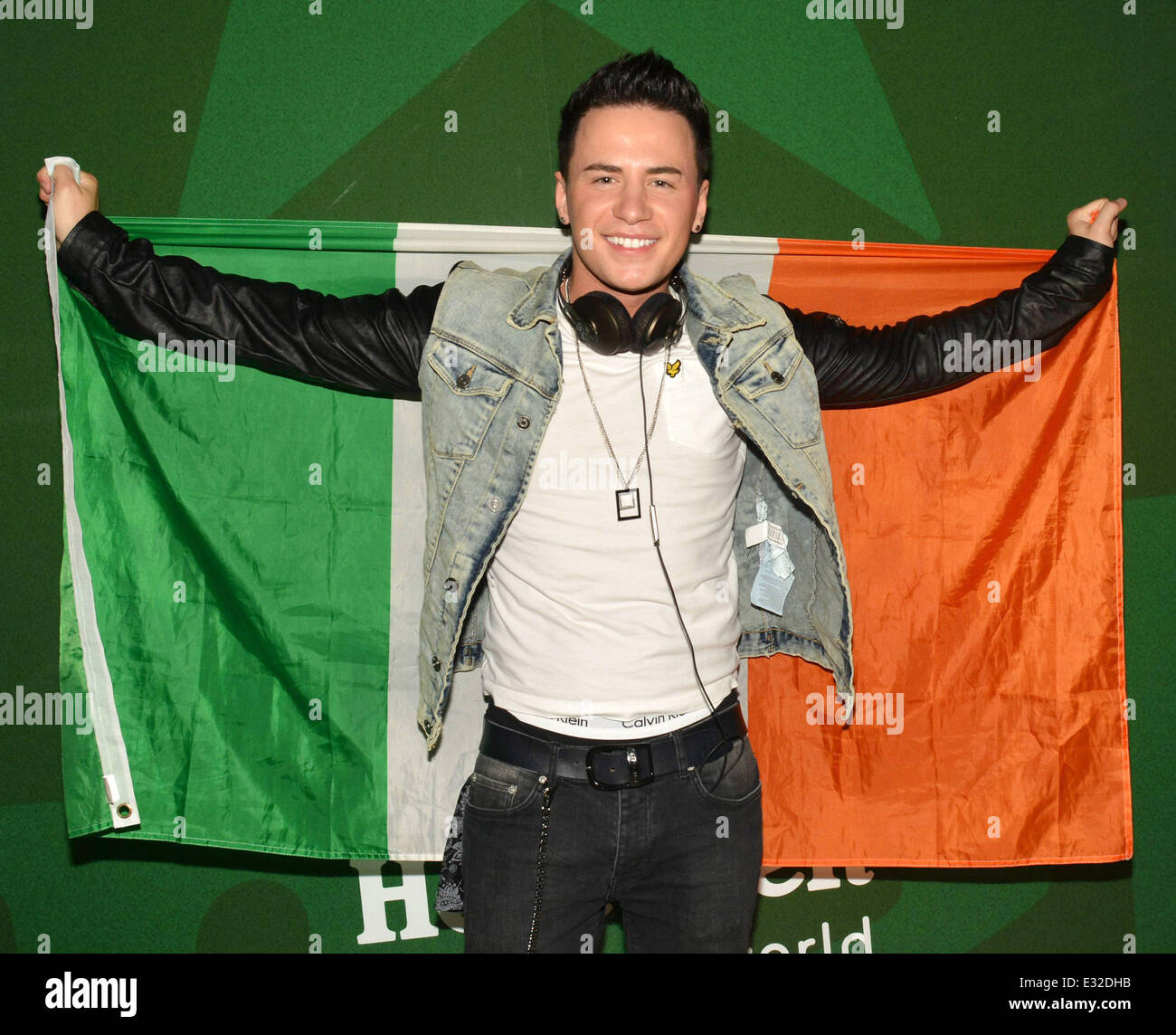 Ireland's Eurovision 2013 entry Ryan Dolan arrives at Dublin airport ...