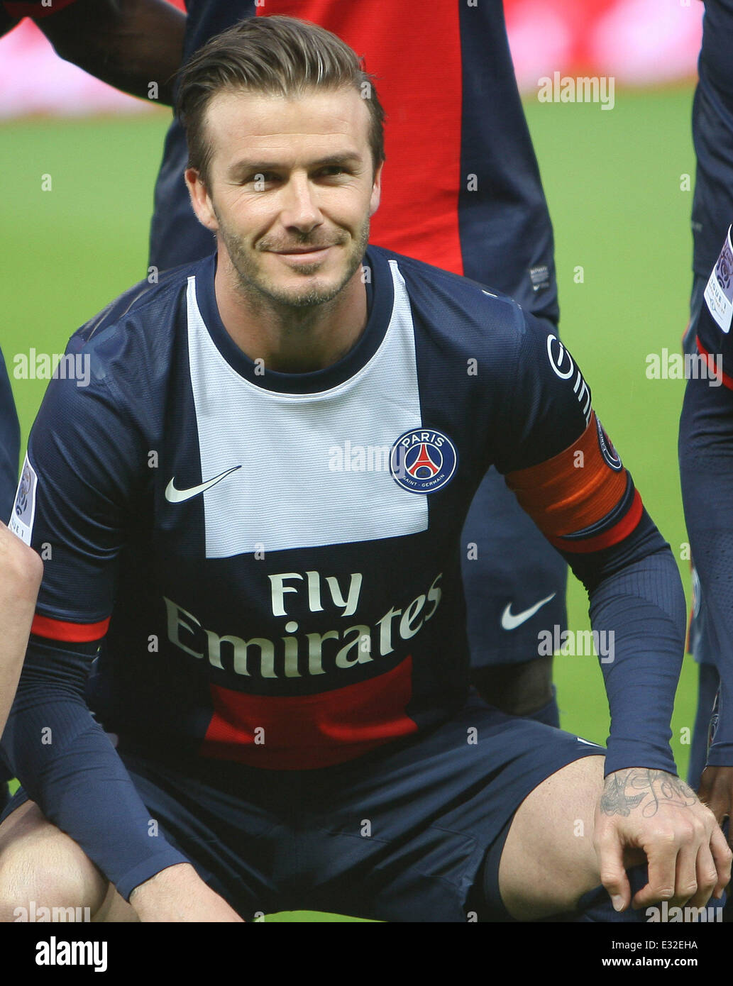 David Beckham plays his last match before retirement with Paris St ...