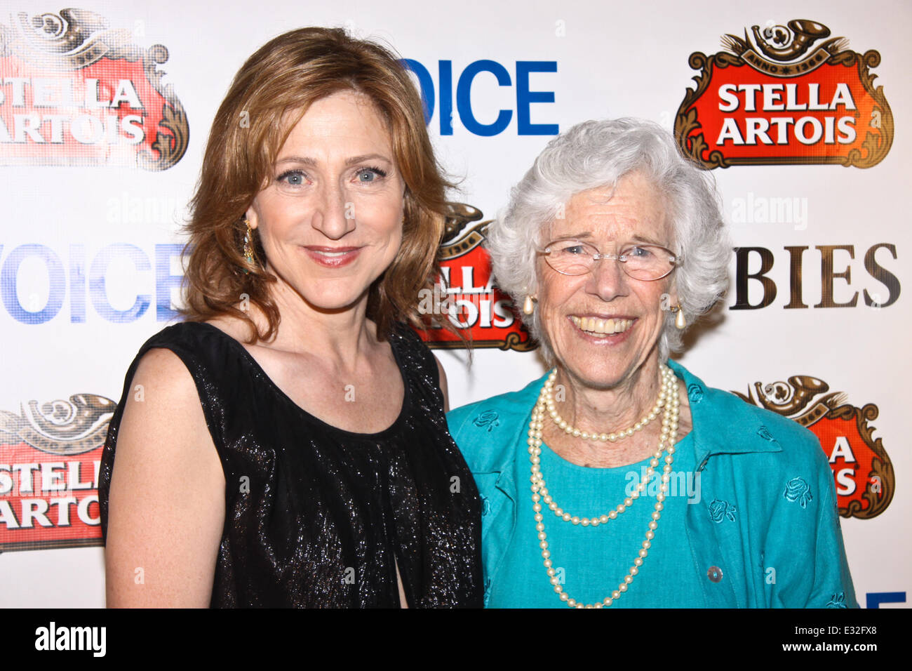 58th Annual Village Voice Obie Awards Featuring: Edie Falco,Frances ...