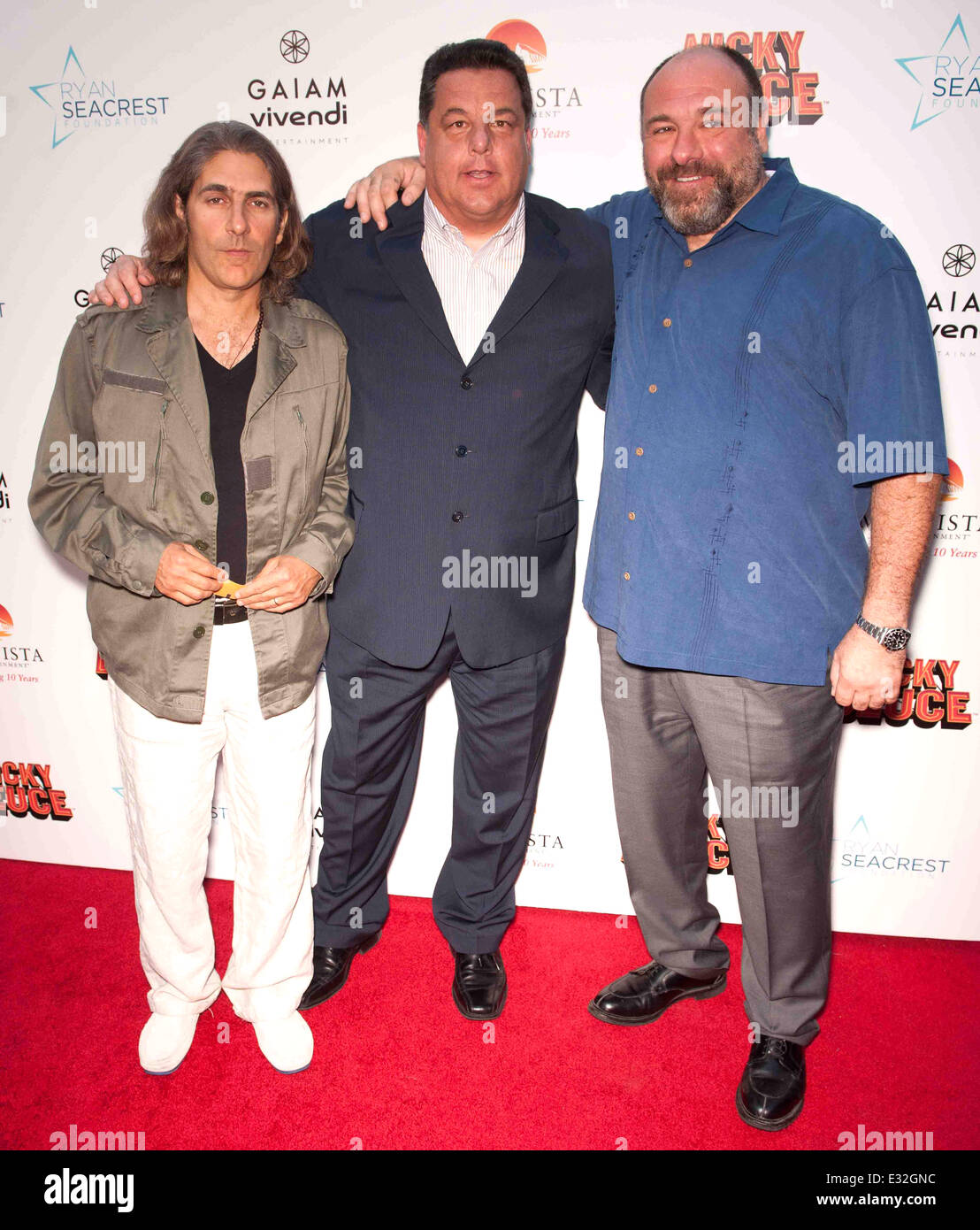 Steve Schirripa James Gandolfini Steve Schirripa James Gandolfini